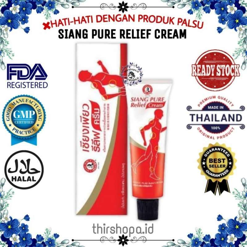 Jual (ready & Original) Siang Pure Relief Cream 30gr Krim Salep Nyeri ...