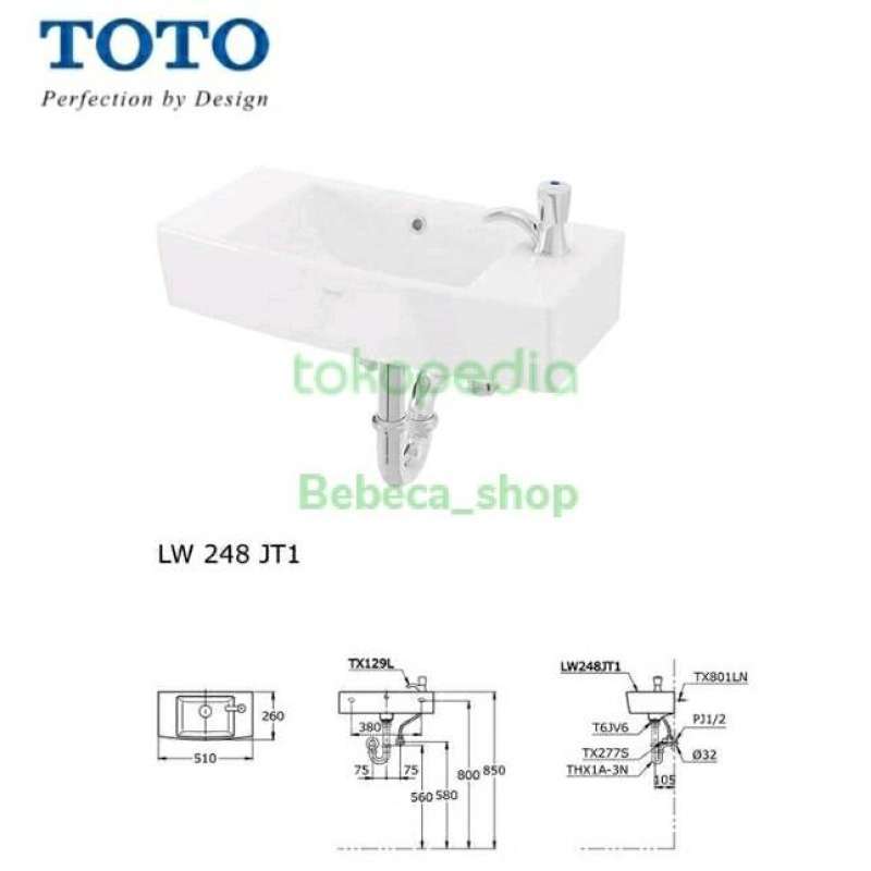 Wastafel Toto - Harga Terbaru Februari 2024 & Gratis Ongkir | Blibli