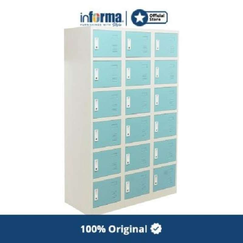 Jual Informa - Informa Loker 18 Pintu - Biru Mint Di Seller Benzavier ...