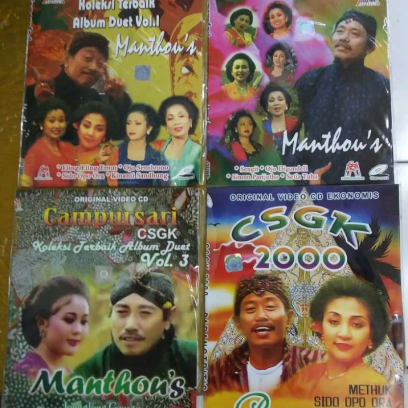 Jual VCD Original CAMPUR SARI KOLEKSI TERBAIK ALBUM DUET . 1 PAKET 4 JUDUL. di Seller BSB MUSIC ...