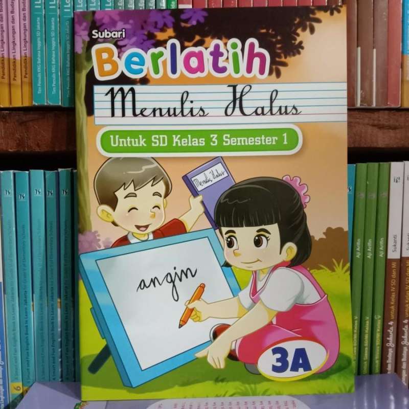 Jual Berlatih Menulis Halus Sd Kelas 1, 2, 3 Semester 1&2 Di Seller Lussan Book Store - Rawa ...