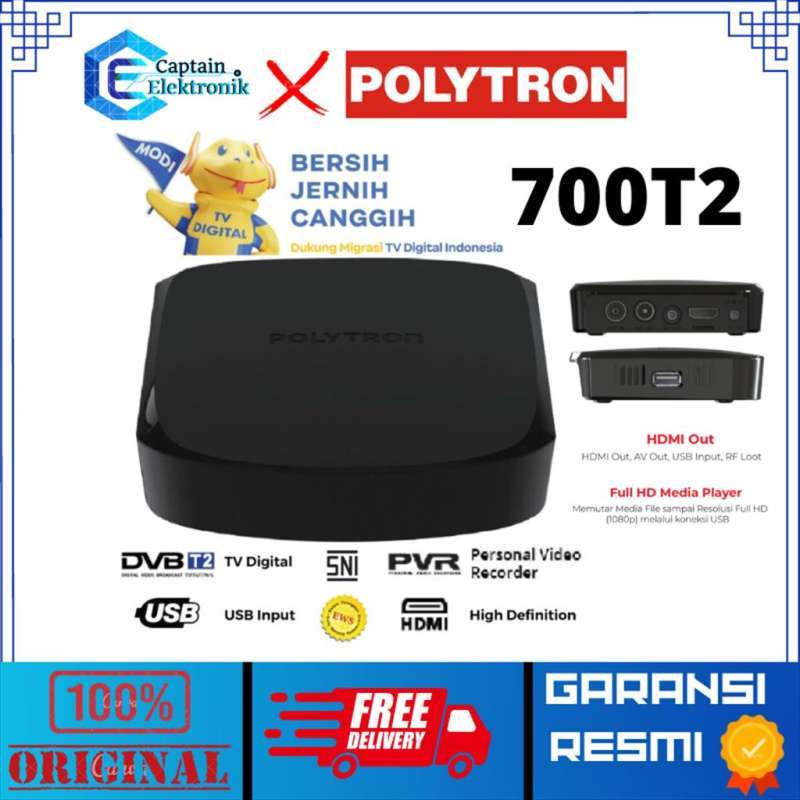 Jual POLYTRON SET TOP BOX STB T2 600T2 700T2 620T2 ORI DAN RESMI di ...