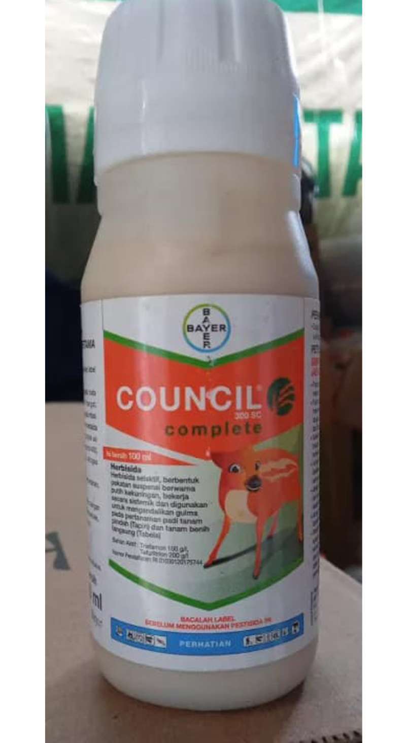 Jual HERBISIDA COUNCIL COMPLETE 300SC 100ML di Seller Inti Pertanian ...