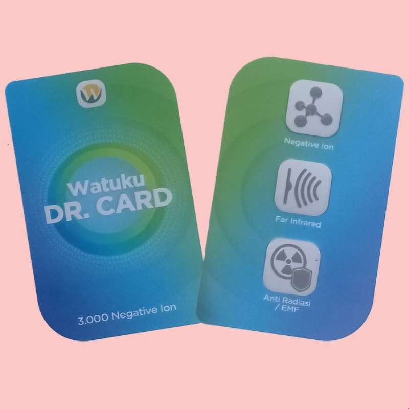 Promo WATUKU Dr Card - Kartu ION NEGATIF Diskon 23% di Seller Alkesmu Store - Duri Kepa, Kota ...