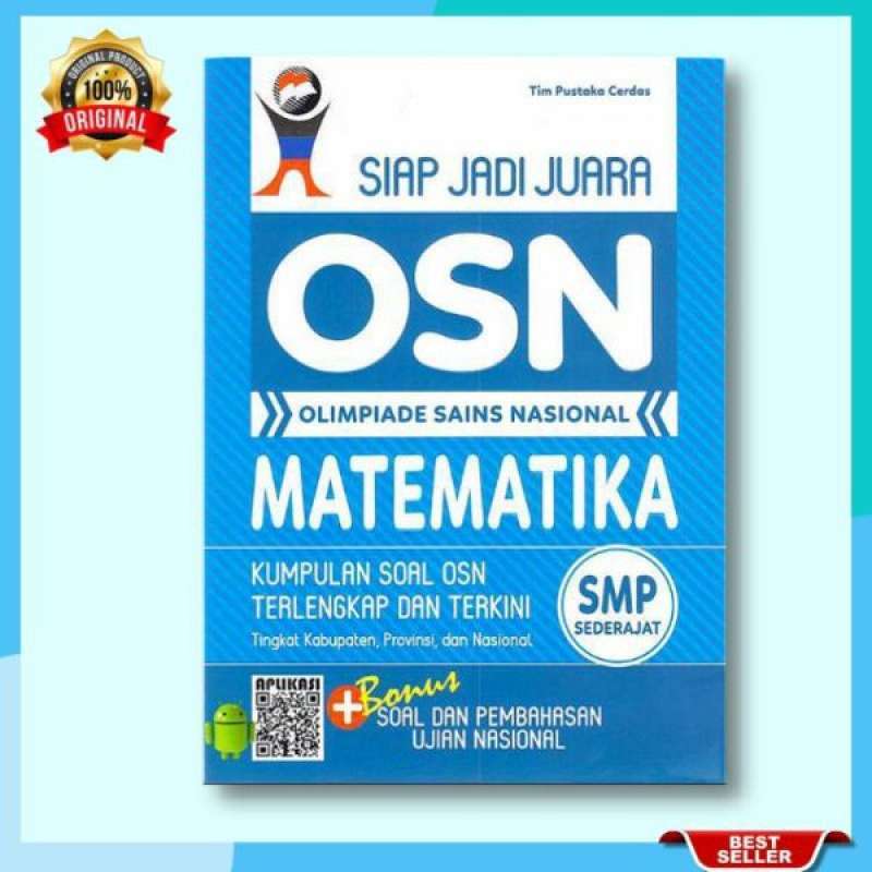 Jual Buku OSN MATEMATIKA SMP | Siap Jadi Juara OSN MATEMATIKA Tingkat SMP di Seller BARUNYA BUKU ...