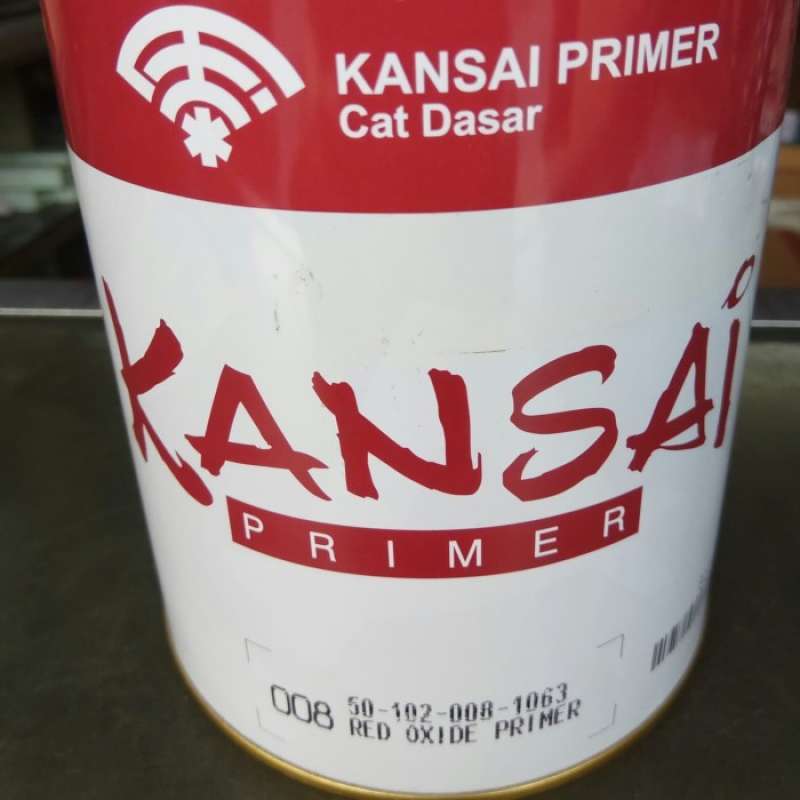 Promo Oem Kansai Zinc Chromate Primer 5Kg - Red Oxide / Cat Dasar Kayu ...
