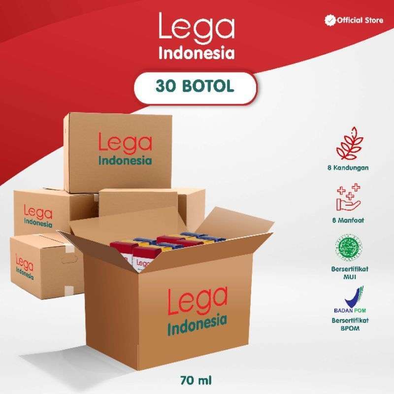 Jual Lega - Minyak Telon Plus Paket 30 Botol 70 mL FREE TESTER DAN ...