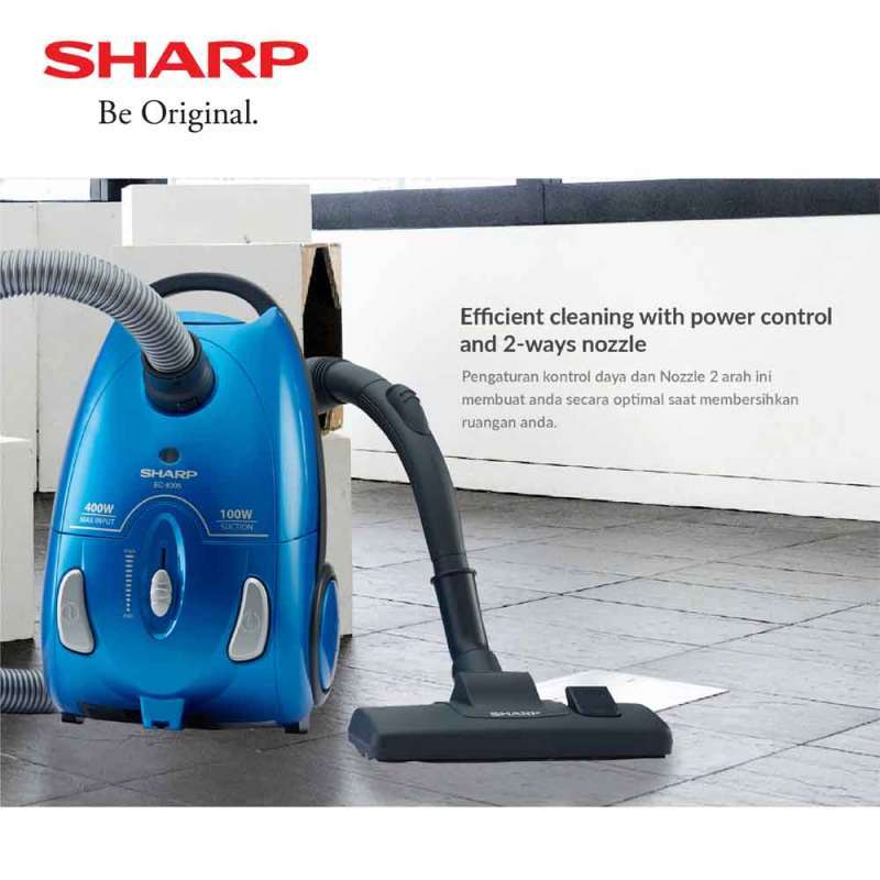 Promo Sharp Ec-8305 B/p Dry Vacuum Cleaner 400 Watt Diskon 29% Di Seller Sharp Official Store ...
