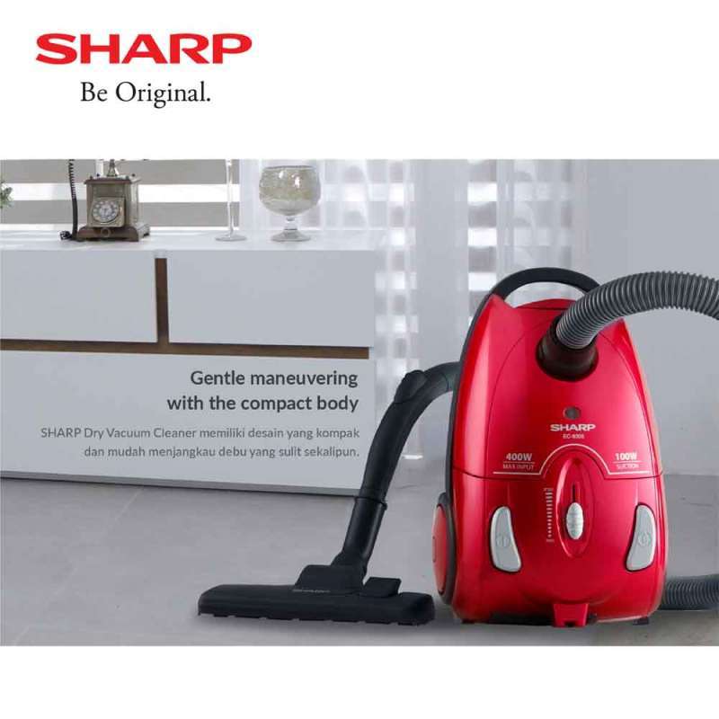 Promo Sharp Ec-8305 B/p Dry Vacuum Cleaner 400 Watt Diskon 29% Di ...