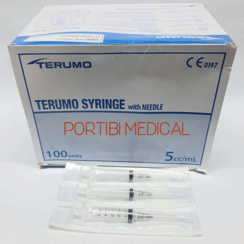 Promo Spuit Terumo 3cc / Spuit Syringe With Needle 3cc / Suntikan ...