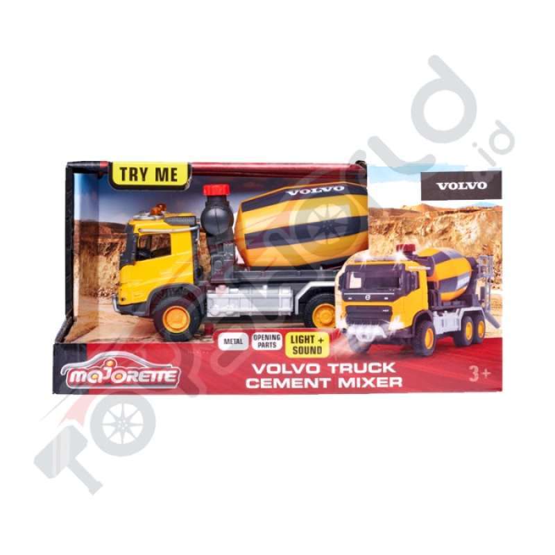 Promo Majorette Volvo Series Truck Cement Mixer - Mainan Anak Diskon 20 ...