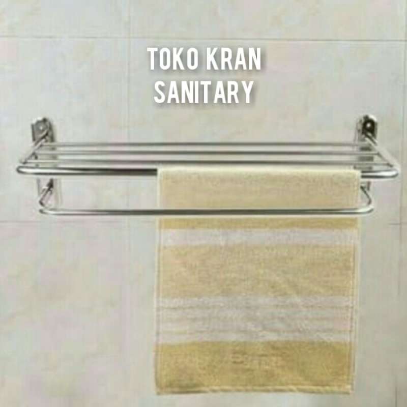 Promo Rak Handuk Kamar Mandi Stainless Diskon 5% Di Seller Woles Toko ...