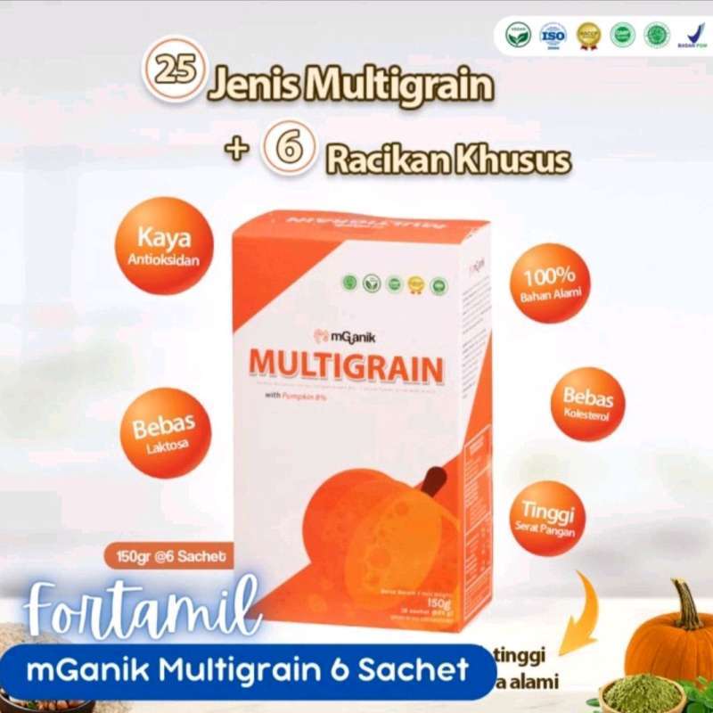 Jual Mganik Multigrain 6 Sachet di Seller Fortamil - Margahayu, Kota ...
