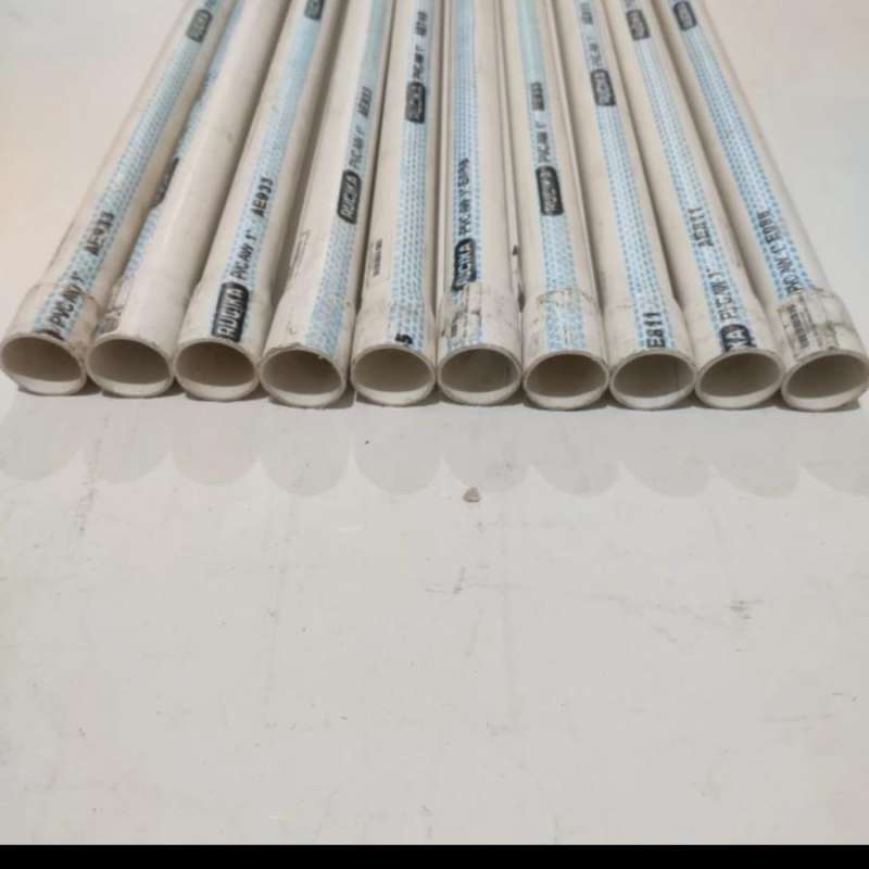 Jual Pipa Pralon PVC Rucika Wavin AW Lis Biru per Batang Purwokerto di ...
