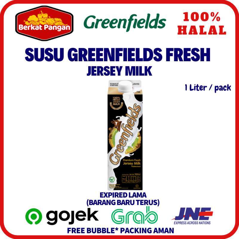 Jual Susu Greenfields Fresh Jersey 1 Liter di Seller Berkat Pangan ...