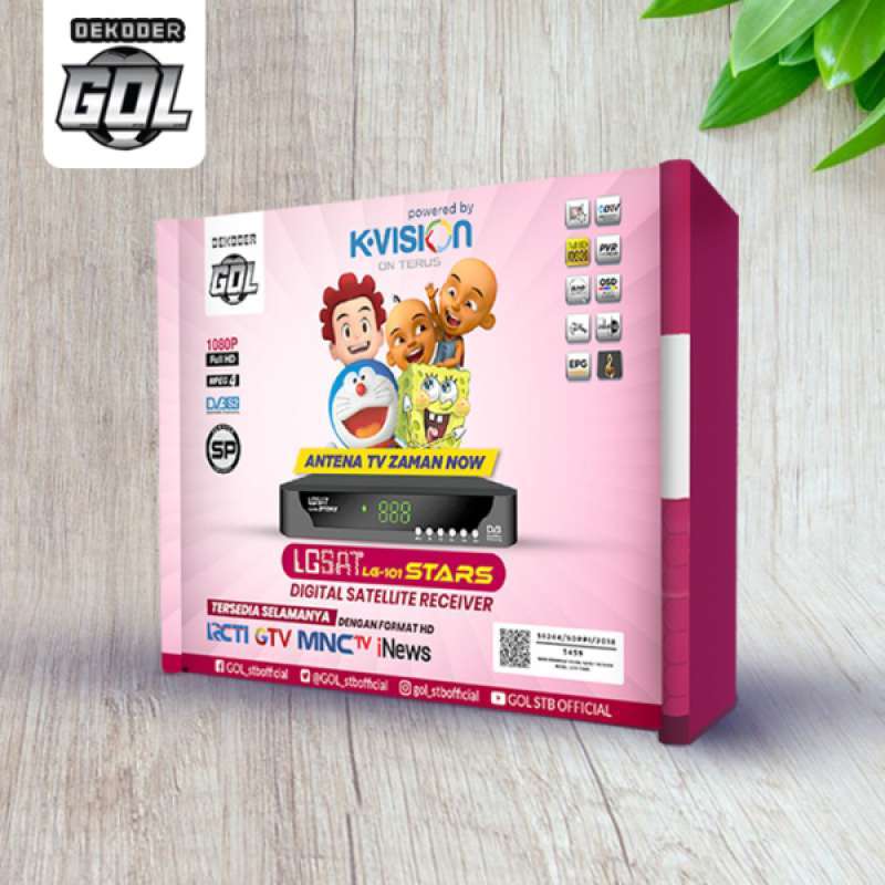 Promo Dekoder K-Vision Gol Lgsat Lg-101Stars Diskon 15% di Seller Dikaza Store - Cengkareng ...