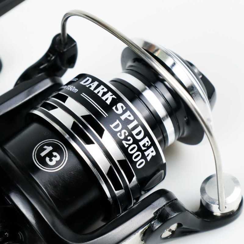 Jual Glo - Debao Dark Spider Ds2000 Spinning Reel Pancing 5.2:1 12+1 ...