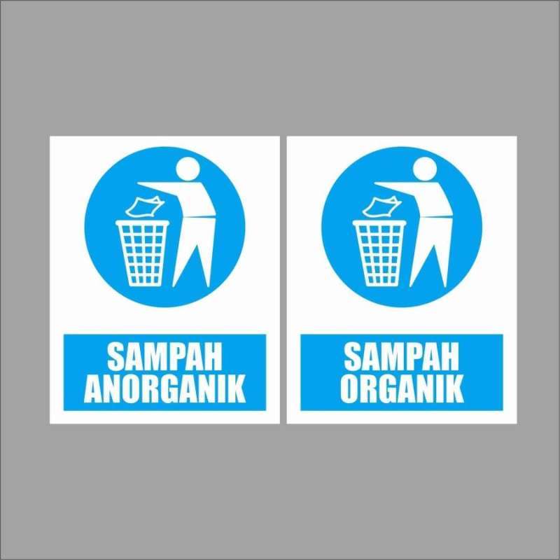 Jual Sticker / Stiker Sampah Printing di Seller Andhys Garage ...