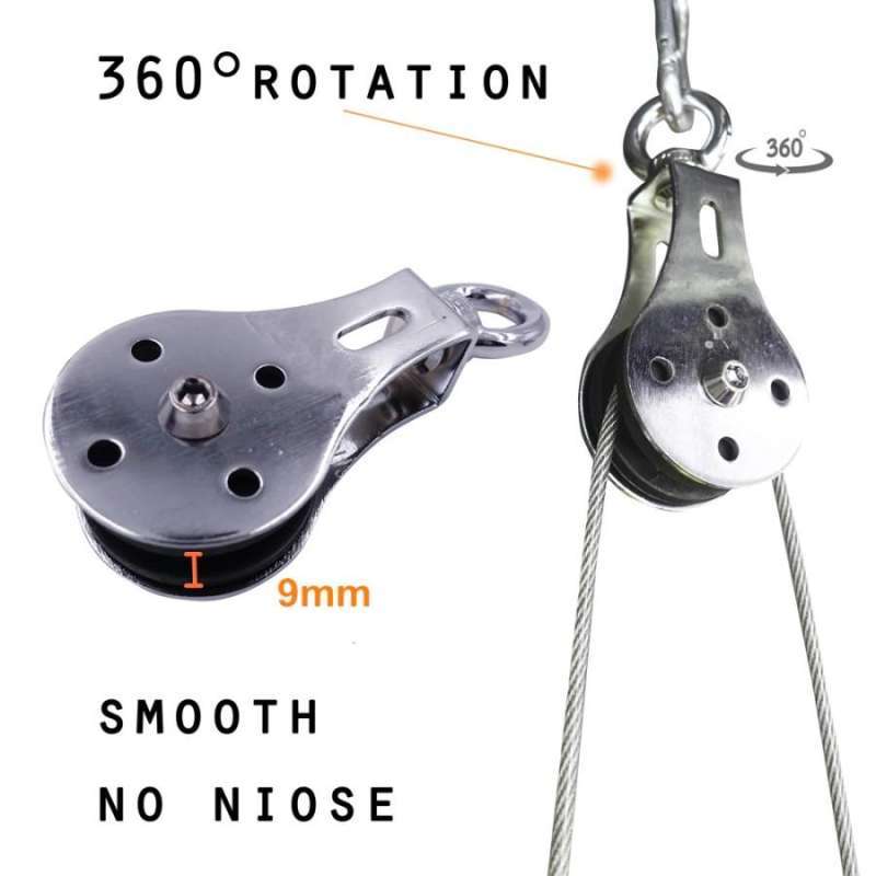Jual Katrol Fitness Gym Diy Pulley Cable Machine Arm Bicep Equipment Di ...