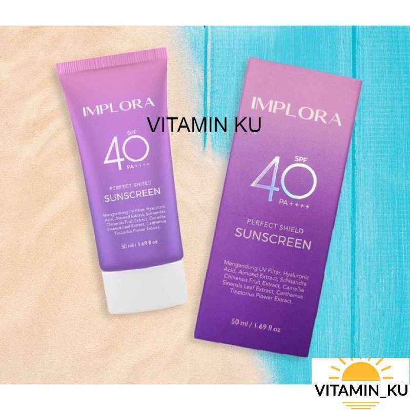 Promo Implora Perfect Shield Sunscreen SPF 40 PA++++ / Sunscreen ...
