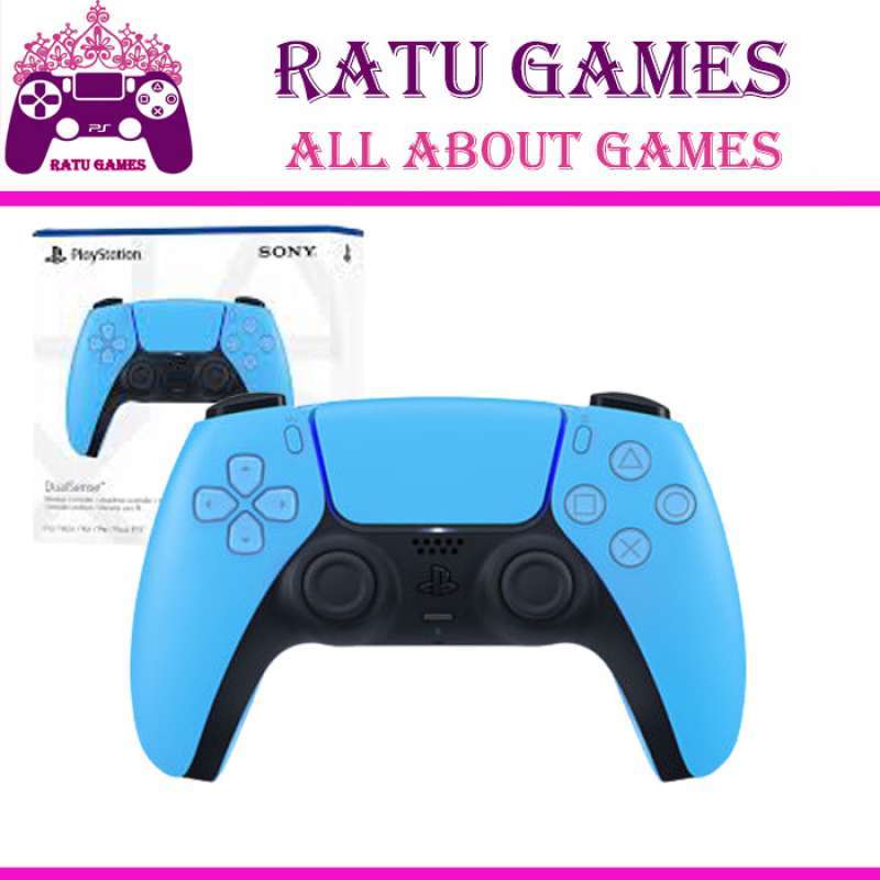 Promo PS5 DualSense Wireless Controller Starlight Blue Original SONY ...