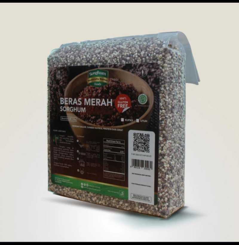 Jual Beras Sorghum Merah 1kg / Red Sorghum Rice - Sorghum Foods Di ...