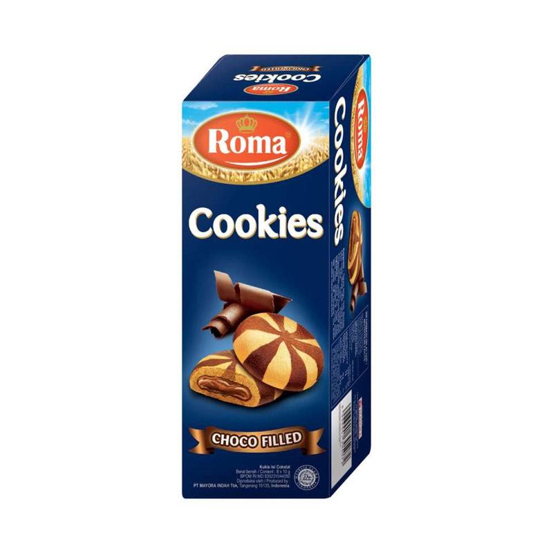 Jual ROMA Cookies Choco Filled Biskuit [80 g] di Seller Ramayana ...