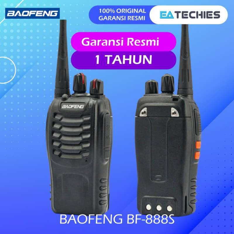 Promo BAOFENG HT Handy Talky BF-888S Walkie Talkie Radio Komunikasi BF888S Diskon 30% di Seller ...