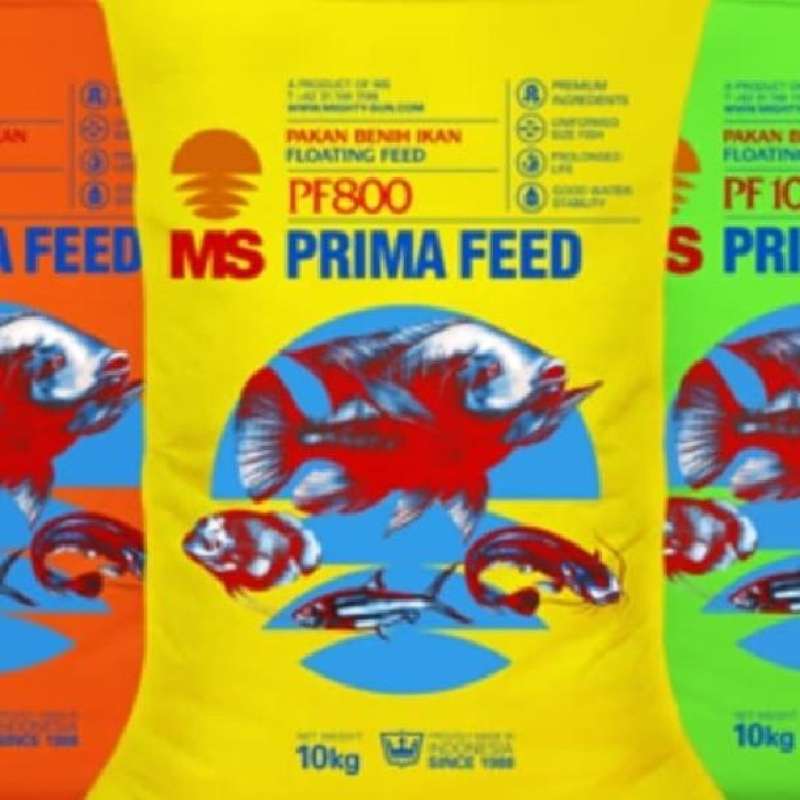 Jual Pakan benih Ikan PF800 PRIMA FEED NOTE : 1kg di Seller Lagenda ...