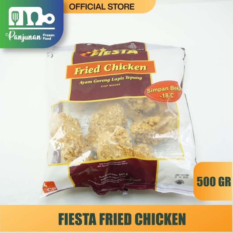 Jual Fiesta Fried Chicken 500G Ayam Goreng di Seller PANJUNAN FROZEN ...