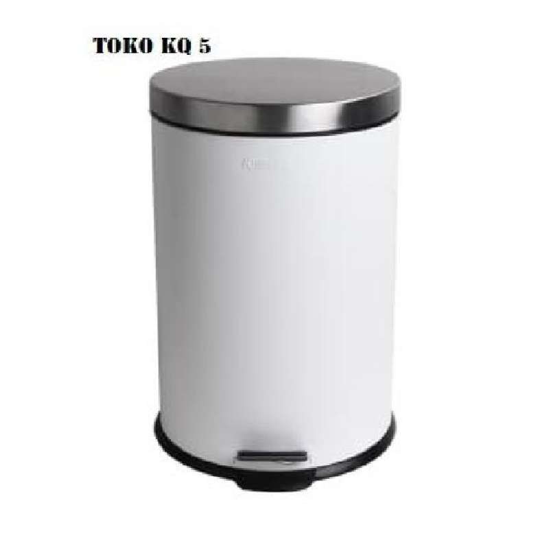 Jual Krisbow 5 Ltr Tempat Sampah Pedal Soft Close - Putih di Seller Myca Shop - Sadu, Kab ...