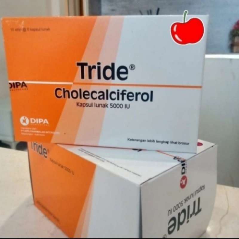 Promo Tride Vitamin D3 5000Iu Box Diskon 50% di Seller Vamp Store ...