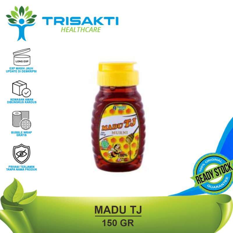 Promo Madu Tj Murni Botol 150 Gram - Madu Murni Tresnojoyo Diskon 30% ...