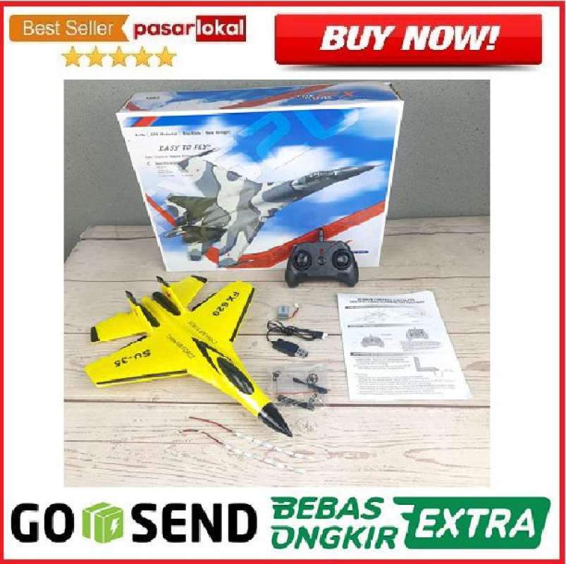 Jual Remote Control Pesawat Terbang Glider Airplane Foam 2.4G RC FX-620 ...