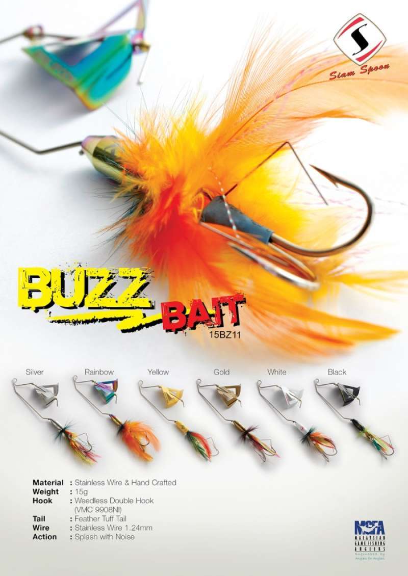 Jual Siam Spoon BUZZ BAIT 15g di Seller Relentless Sports - Petojo ...