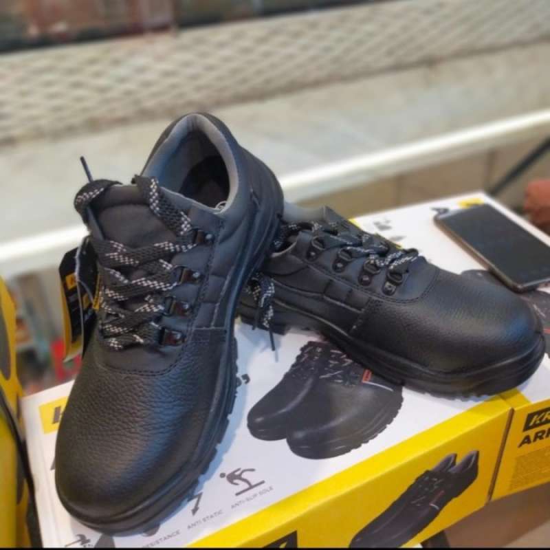 Jual Sepatu Safety Krisbow Arrow 4 Inch Original/safety Shoes Krisbow ...