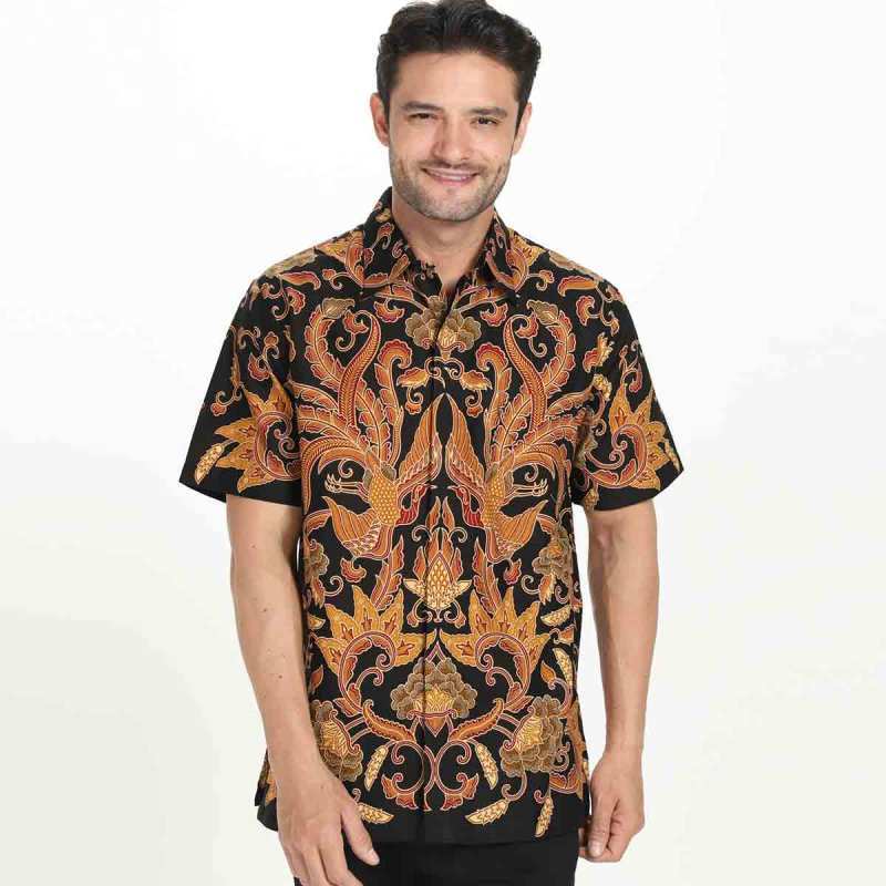 Jual Danar Hadi-kemeja Batik Lengan Pendek Kukilo Puspa Raya-5kkpr.pe ...