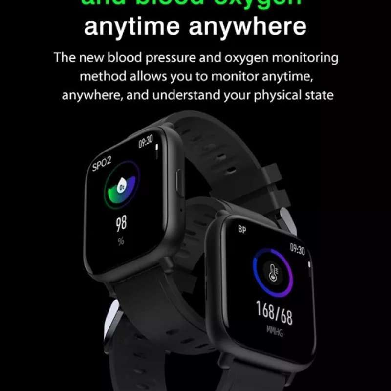 Jual Luna Smartwatch 1.7 Inch Infinity Display 2.5d Curved Sensor Long ...