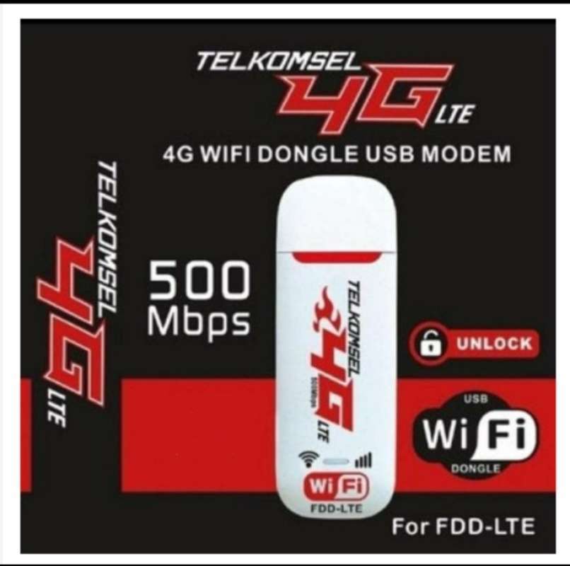 Jual Modem Wifi Mifi 4g Lte Modem Usb 500mbps Unlock Di Seller New ...