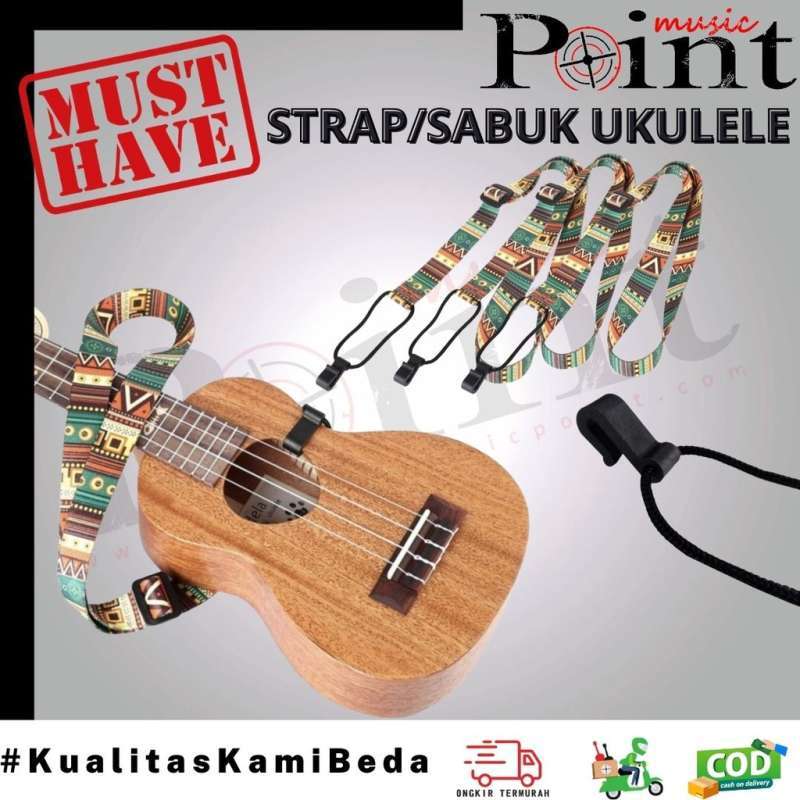 Jual Sabuk strap alat musik ukulele import music point semarang di Seller Music Point Semarang ...