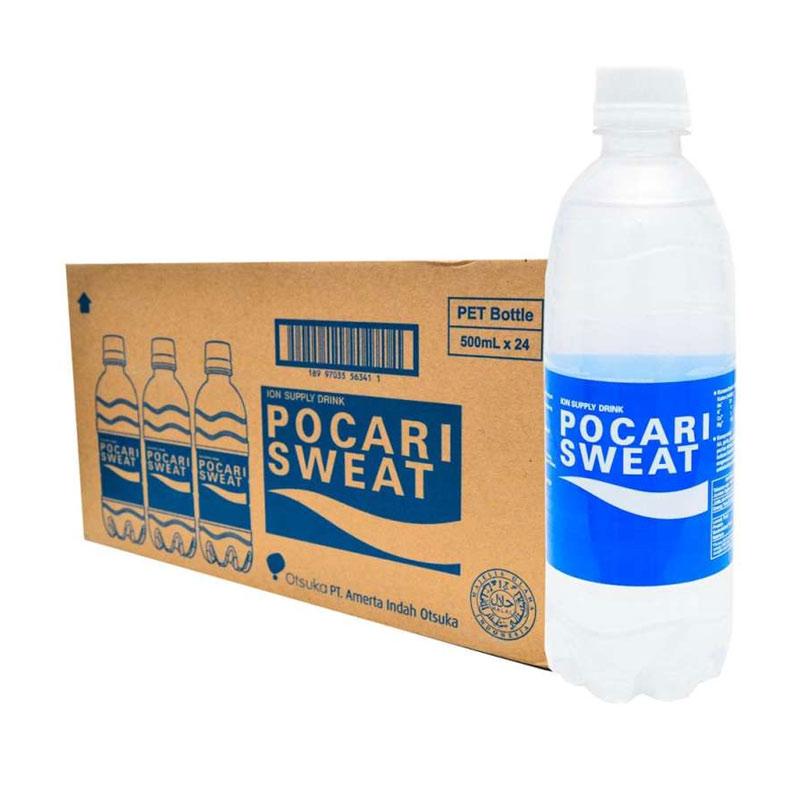 Jual Pocari Sweat Minuman [500 mL/ 24 pcs] di Seller Babang store ...
