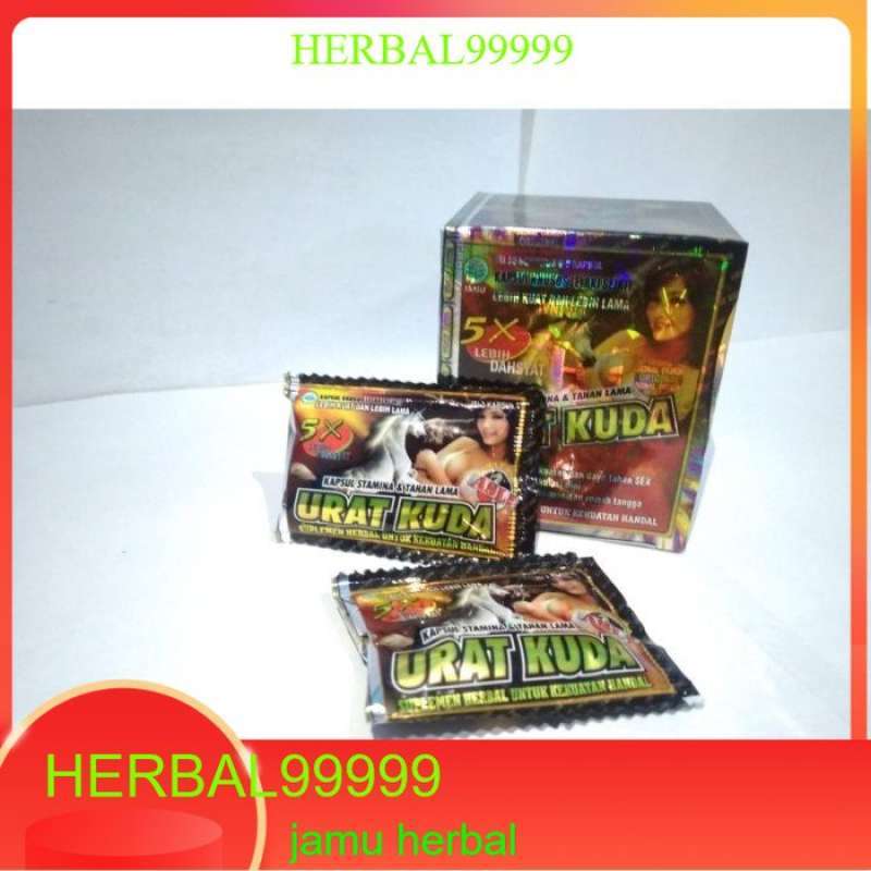 Jual Jamu Herbal Ur4t Kud4 5 X 5 Kali Kapsul 1 Kotak Original Di Seller ...