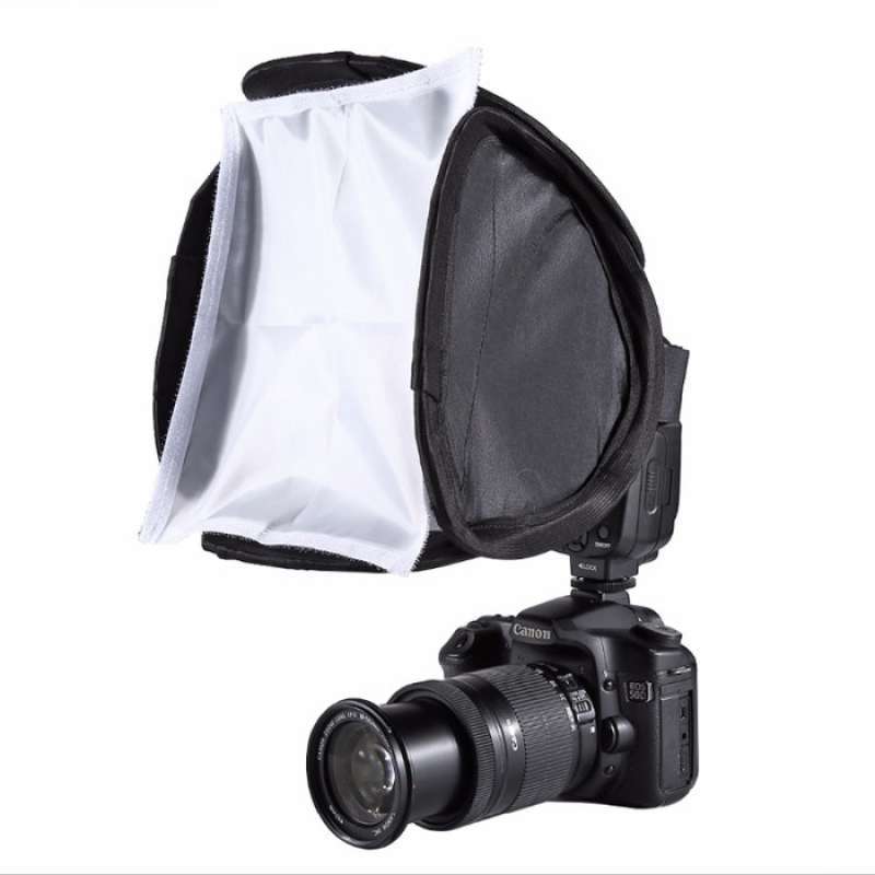 Promo Universal Softbox Flash Diffuser Camera DSLR Diskon 47% di Seller ...