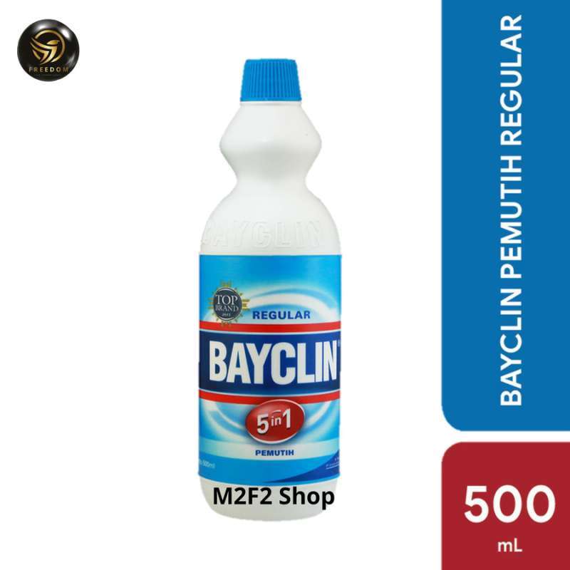 Jual Pemutih Pakaian Bayclin 5in1 Regular - 500 Ml (kemasan Satuan) Di ...