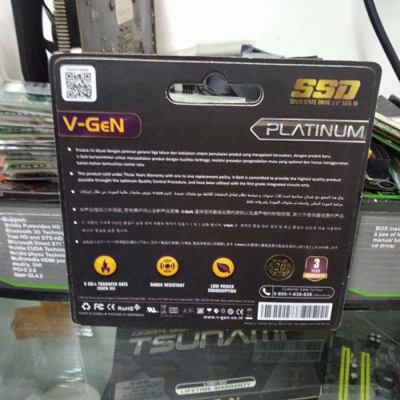 Promo SSD V-Gen 256Gb Sata3 V-Gen 256gb Diskon 9% di Seller SAFKA STORE ...
