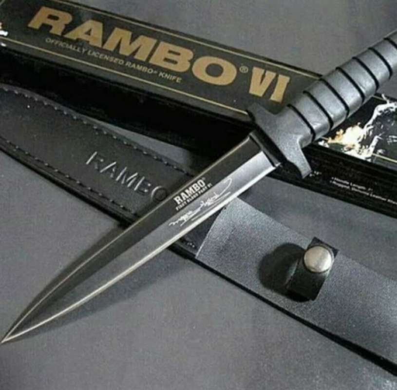 Jual PISAU RAMBO 6 SANGKUR RAMBO VI SURVIVAL di Seller Relentless ...