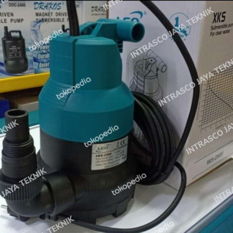 Jual Pompa Celup Kolam Ikan Leo Xks-258p Pompa Submersible Manual Di Seller Intrasco Jaya Teknik ...