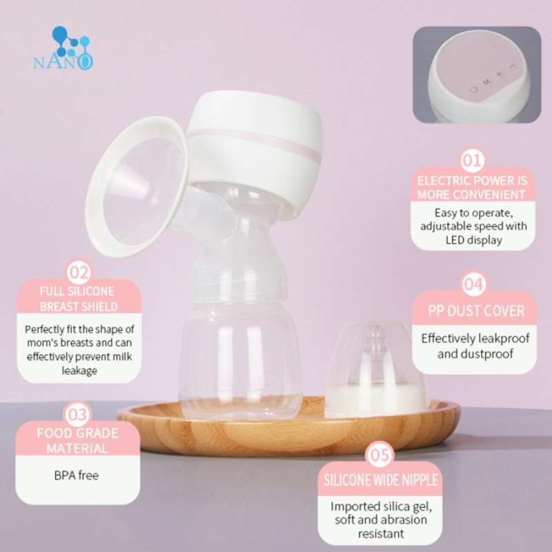 Promo Pompa ASI Elektrik Rechargeable Single Electric Breast Portable ...