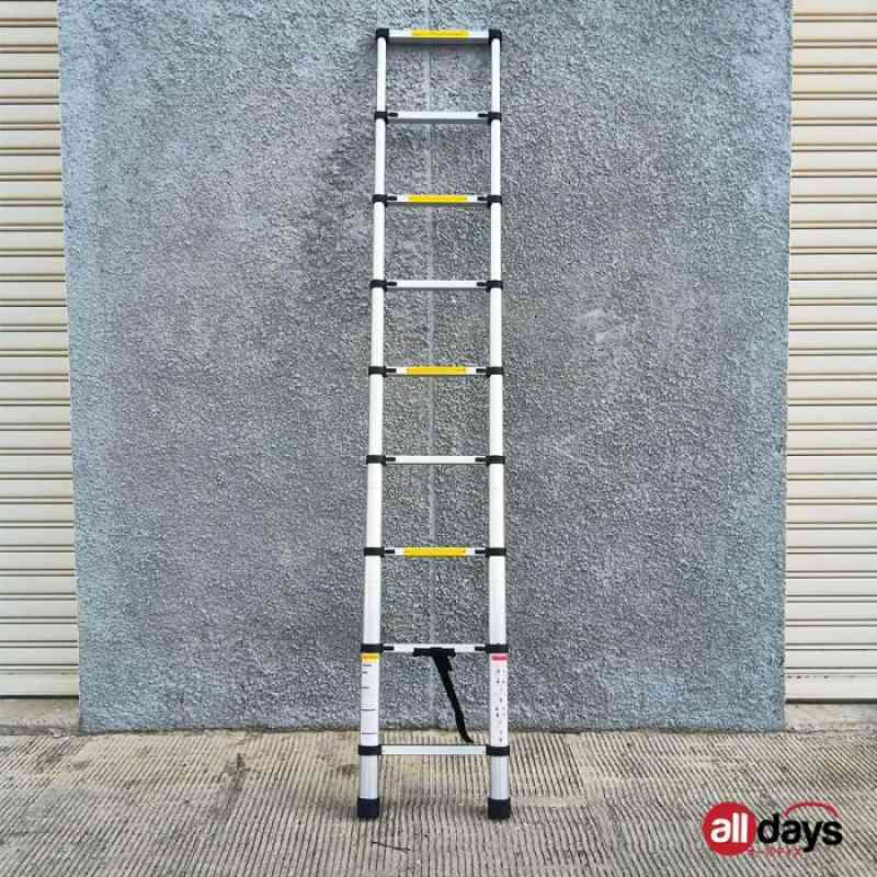 Jual Alldays Tangga Lipat Teleskopik Single / Alumunium Ladder Di ...