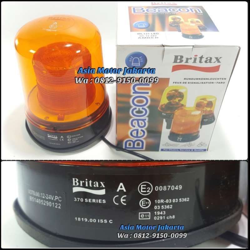 Promo Lampu Rotary Britax Led Model Putar - Merk Beacon 370 Series ...
